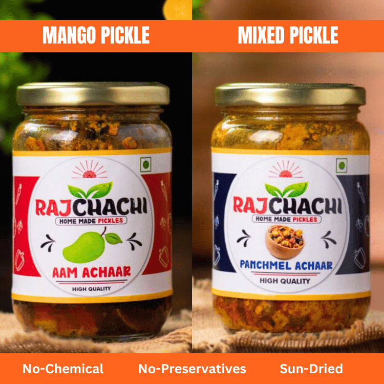 Mango Mixed Pickles Mixed Pickle (Mango, Lime, Carrot, Chilli)